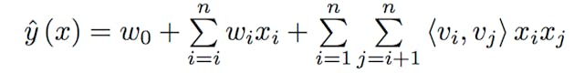 Factorization Machines For Recommendation Systems