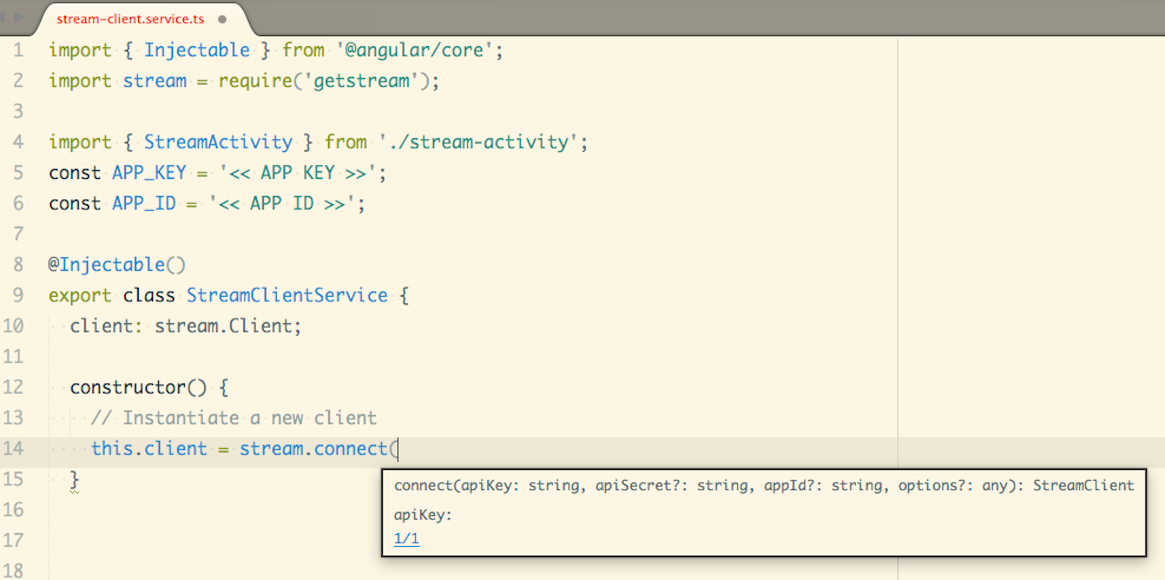 Typescript Definitions And Javascript Api Library